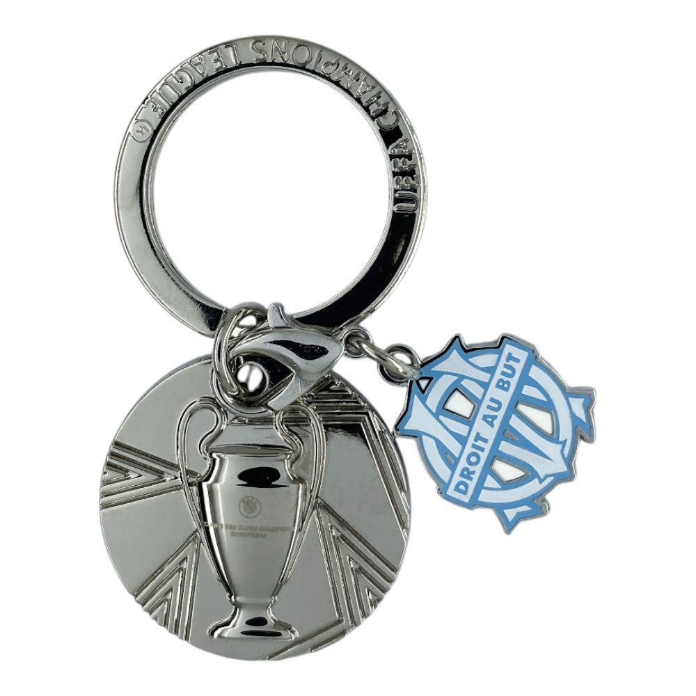 UEFA Champions League - Keyring Trophy Mini with OM Tag – Am Ball